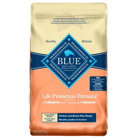 Blue Buffalo - Large Breed Puppy Chicken & Brown Rice 26 lb - Escape to ...